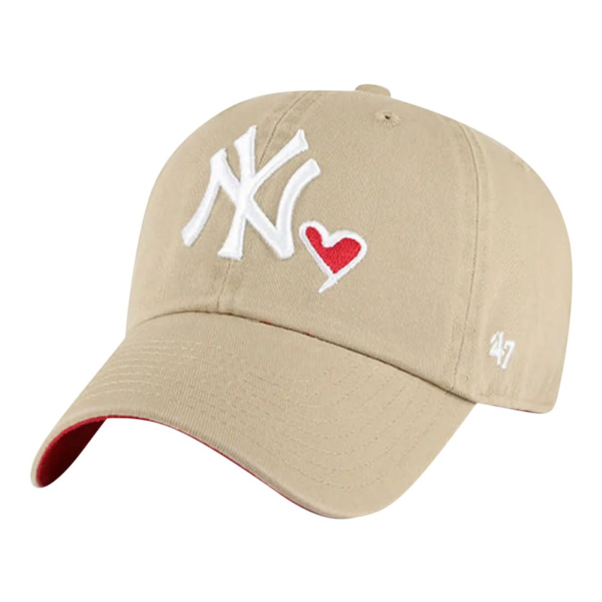 ’47 Clean Up Yankees Cap – Khaki Icon | Classic MLB Strapback – Aplaze ...